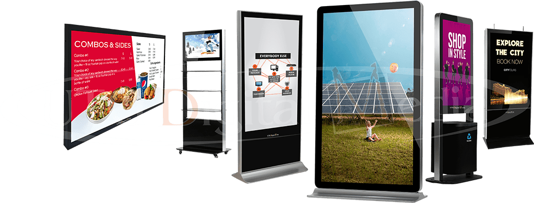 Digital Signage Displays for Retail, Corporate & Outdoor | Syswizard